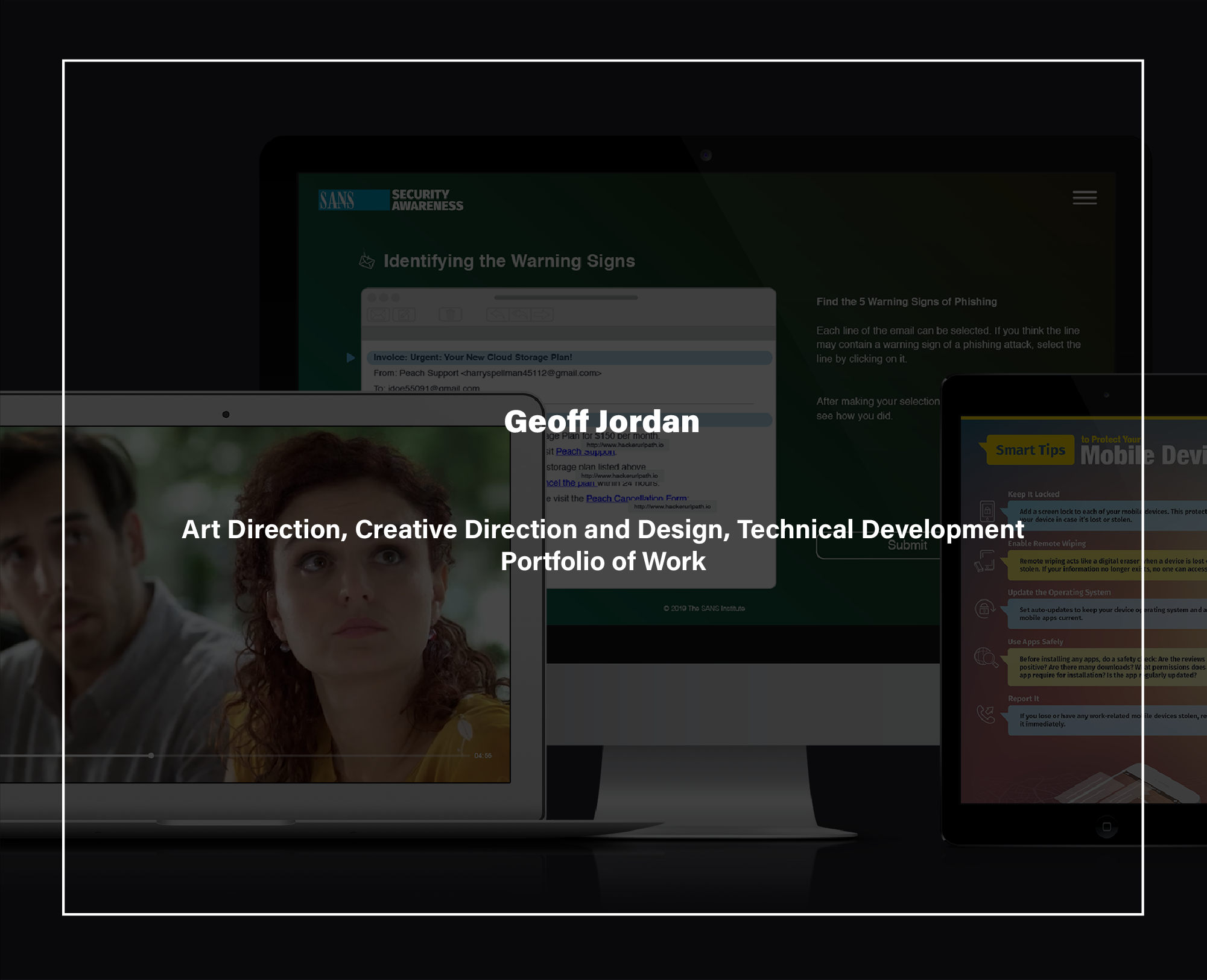 Geoff Jordan - 2020 Portfolio Website